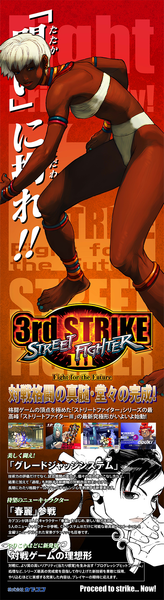 Street Fighter III: 3rd Strike Vertical Vinyl Banners [Customize and P ...