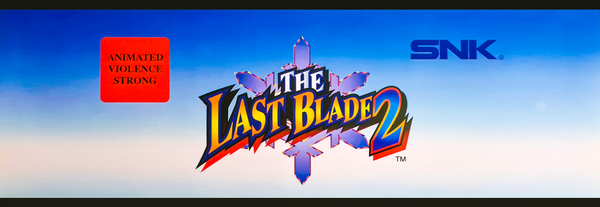 Last Blade 2 Large Marquee by SNK – Arcade Shock