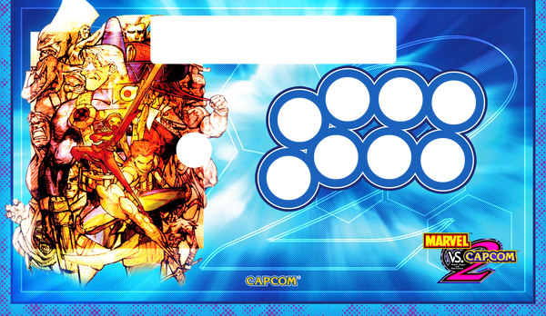 Marvel vs Capcom 2 Custom Acrylic Artwork for Hori or Razer [SEE OPTIO ...